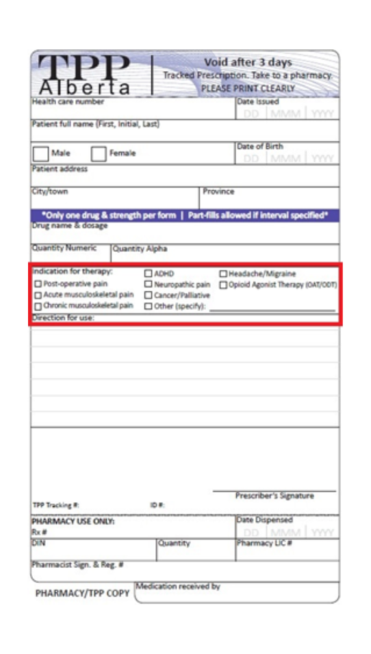 A reminder about prescribing high-potency narcotics for the treatment ...